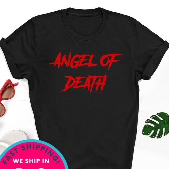 Gildan | Tops | Angel Of Death Shirt Unisex Halloween Horror Movie ...